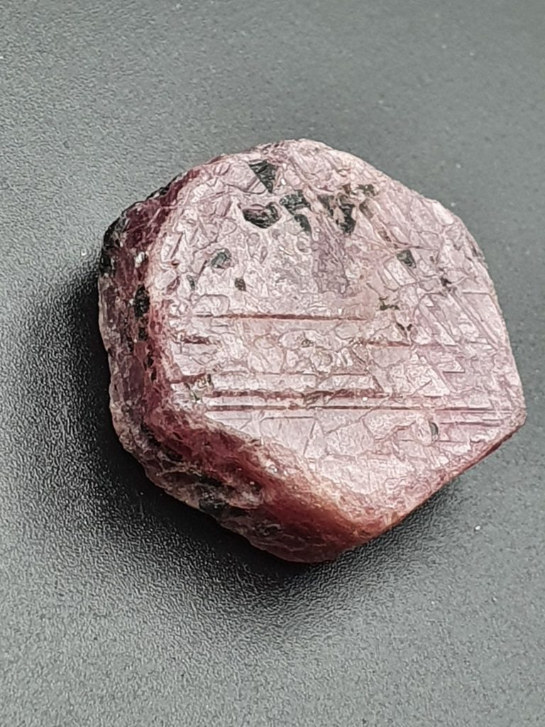 RHS01 Ruby Hex Record Keeper Unpolished - MystikalZen